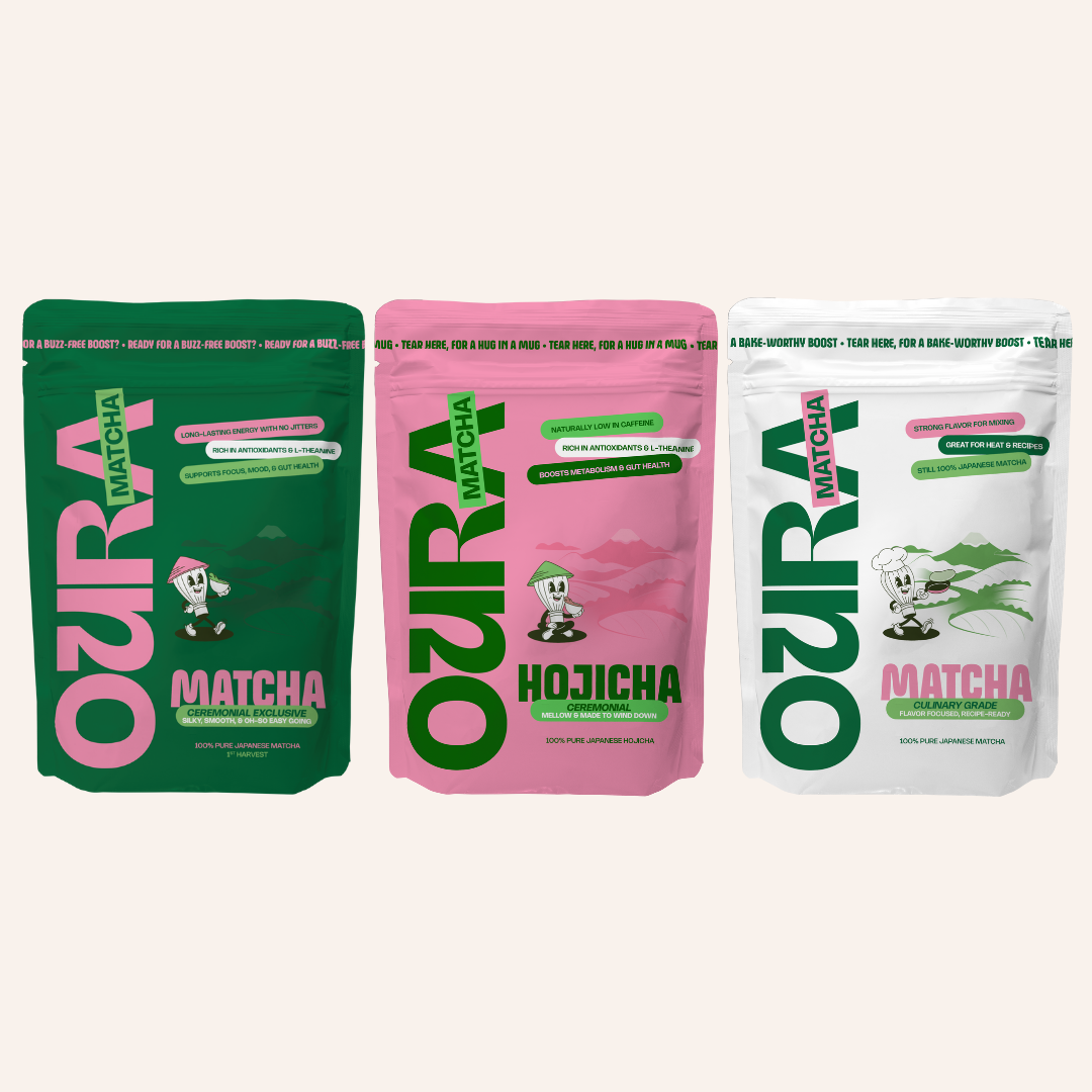 Japanese Matcha Spectrum Bundle – Oura Matcha